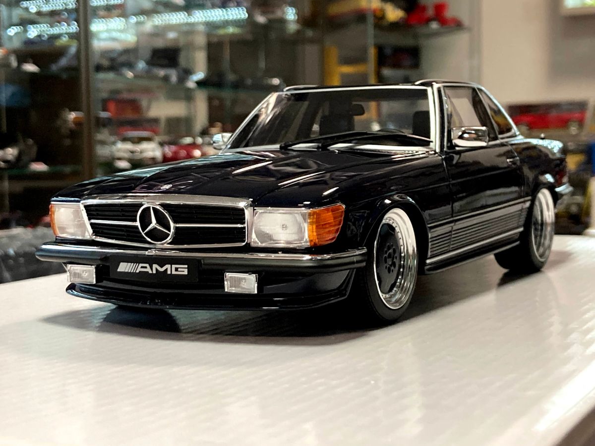 Diecast Model Garage - Mercedes-Benz 560 SL 6.0 AMG R107 1979 1:18 Otto ...